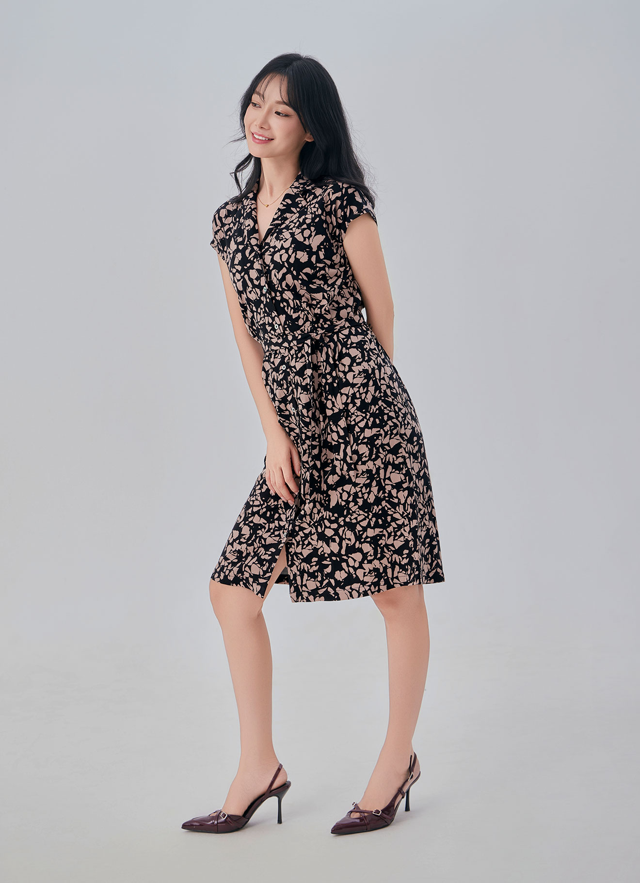 Printed Dress | Escort