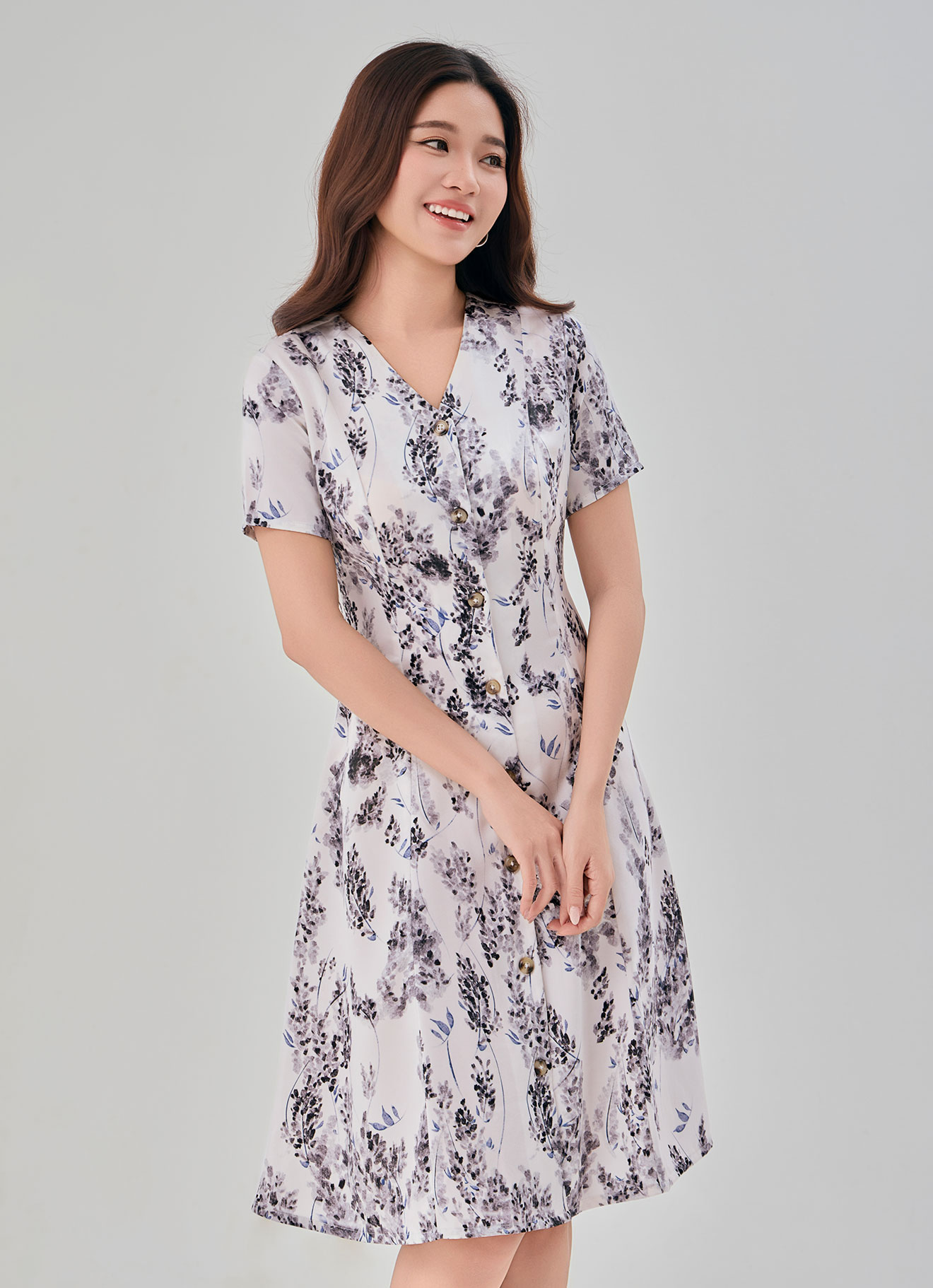 V-Neck Dress | Escort
